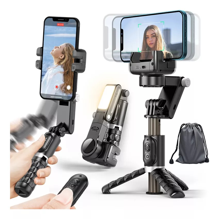 Smartphone Estabilizador Gimbal, Estabilizador 2 Eixos para Celular com ...