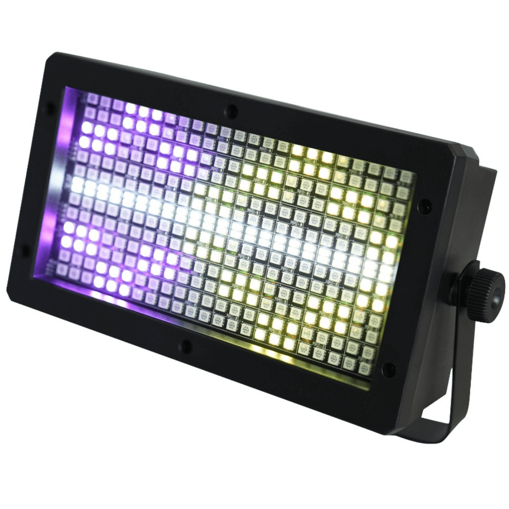 Strobo Led Colorido Rgbw Dmx Automatico Batida da Musica | Shopee Brasil