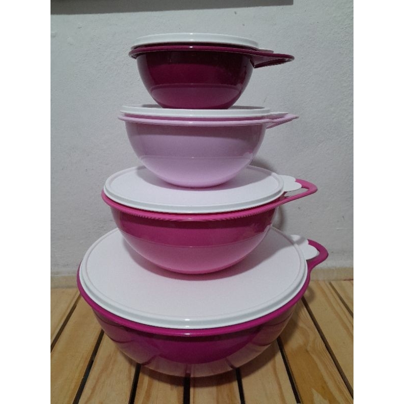 Kit 4 Tigelas Criativas Tupperware | Shopee Brasil
