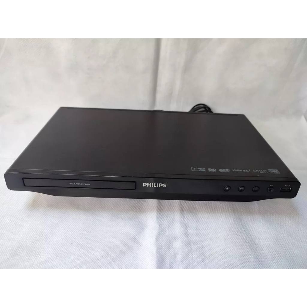 Dvd Philips Dvp3850k/55 Dvd Usb, Cd, Divx E Karaokê Raro (Usado ...
