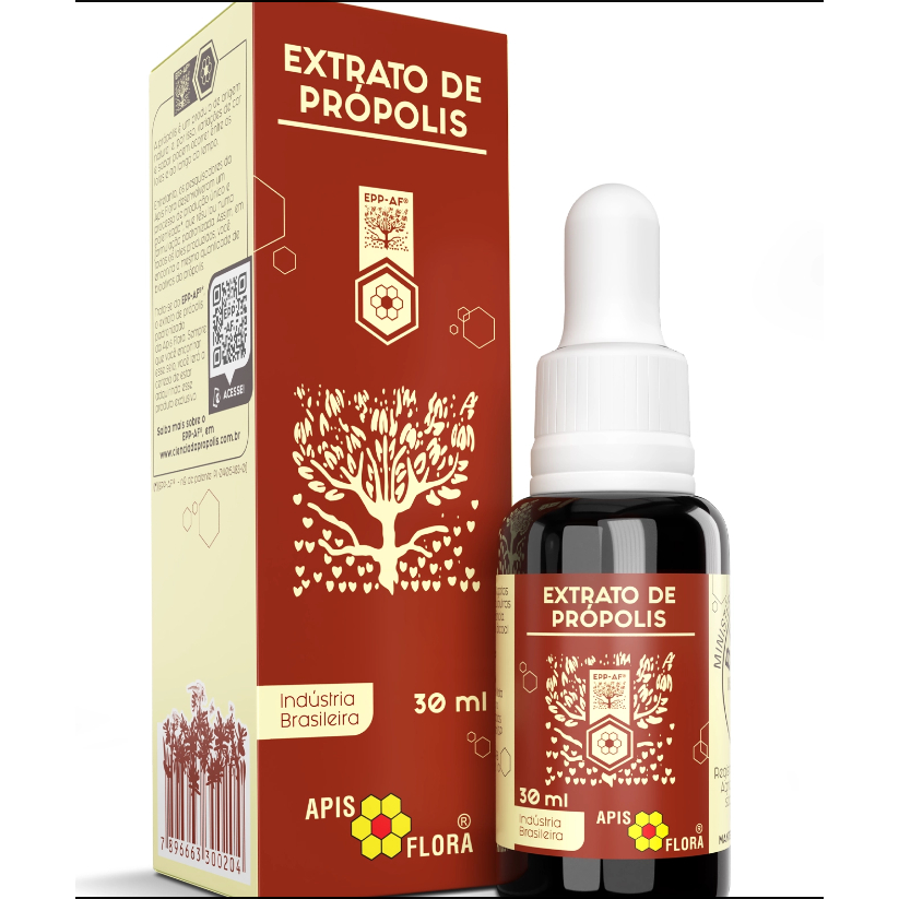 Extrato de Própolis Tradicional Original 30ml - Apis Flora | Shopee Brasil