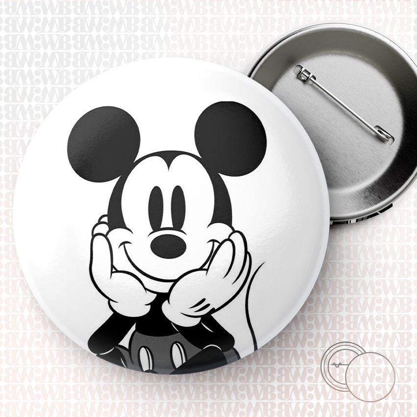 Button personalizado Mickey Mouse 1 | Shopee Brasil