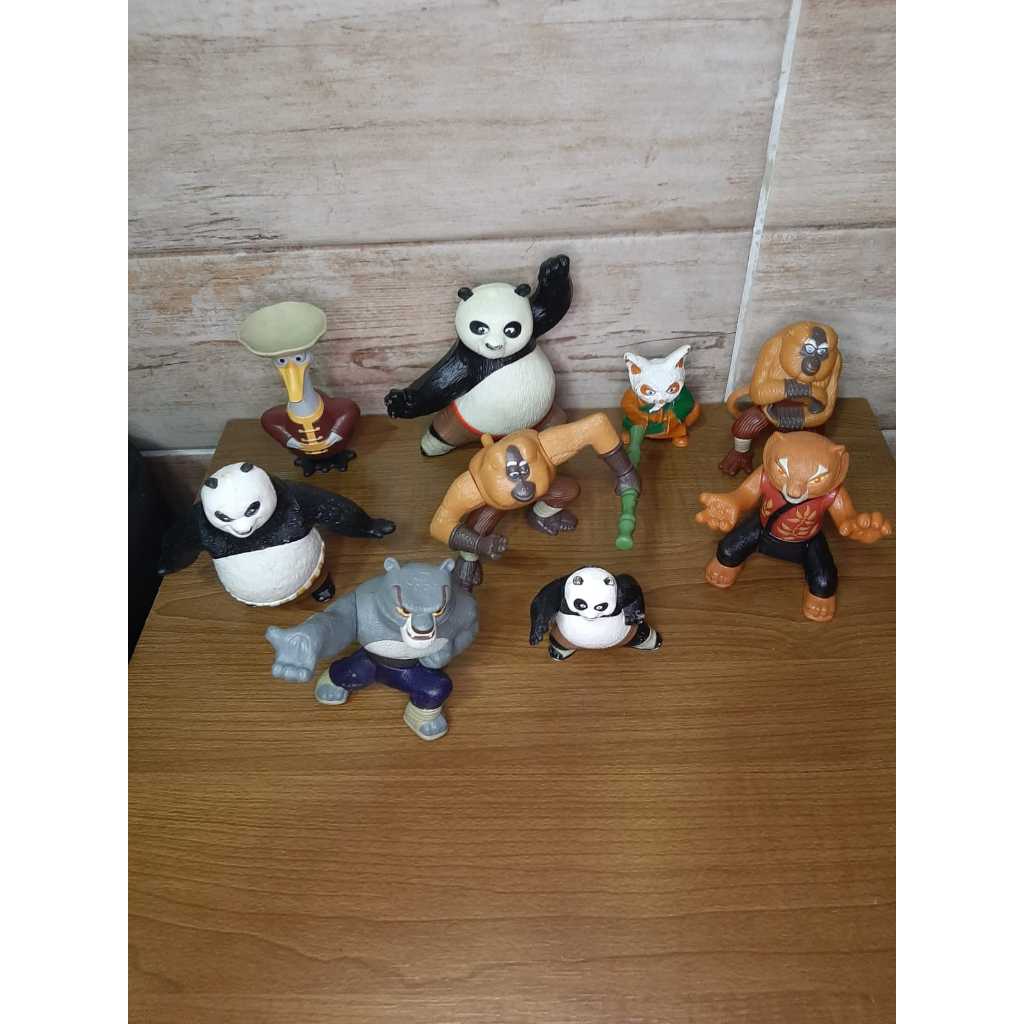 Bonecos Kung Fu Panda Original Mcdonalds | Shopee Brasil