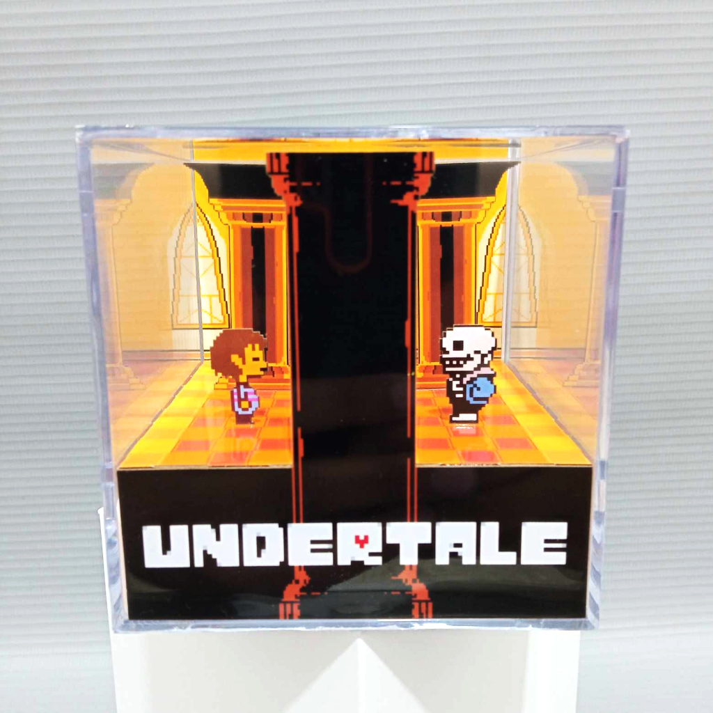 Cubo Diorama Undertale Castelo | Shopee Brasil