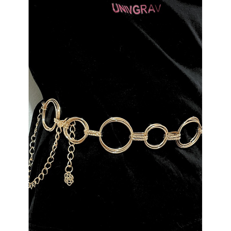 cinto de corrente corrente de cintura de corrente oca simples e ...