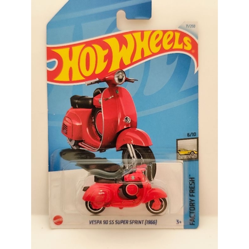 Hot Wheels Vespa 90 SS Super Sprint (1966) | Shopee Brasil
