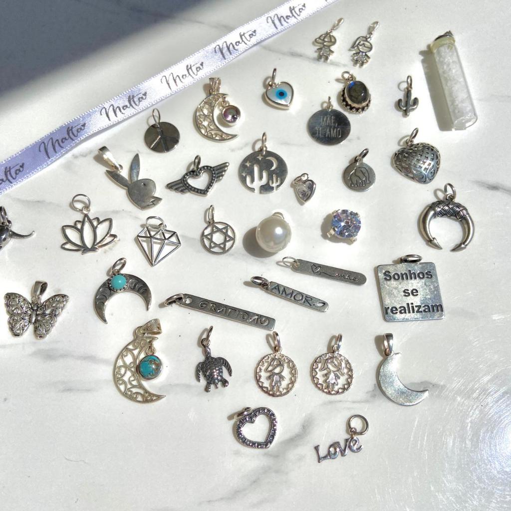 Pingente de Prata 925 - Modelos modernos e tradicionais, pingente ...