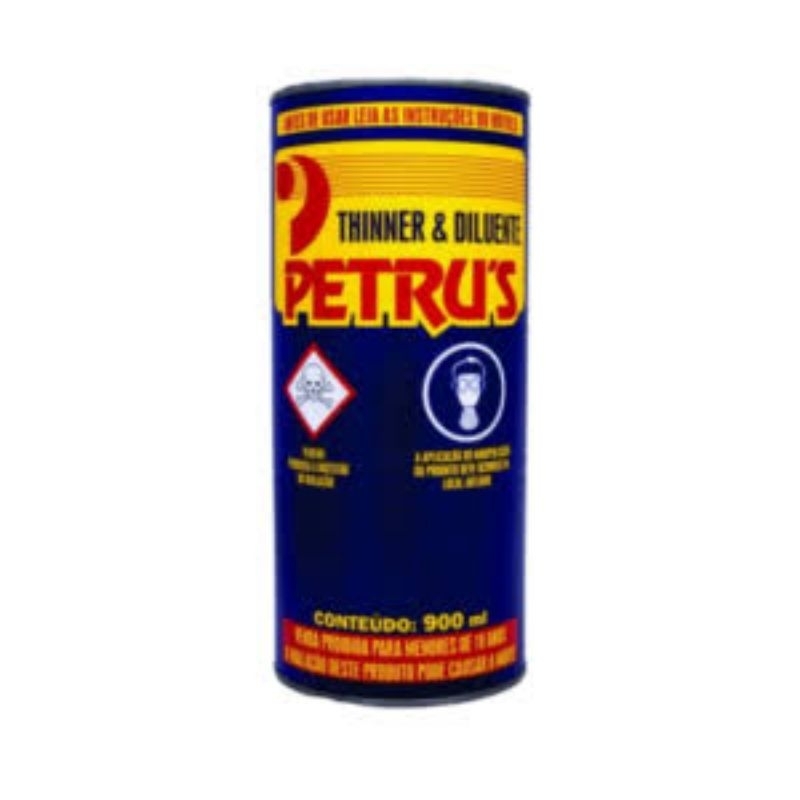 Solvente Retardador Vinilico 900ml Petrus para Diluição de Tintas ...