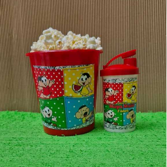 KIT 30 - CINEMINHA PERSONALIZADO - COPO BABY COM TAMPA FLIP (SHAKE) 200 ...