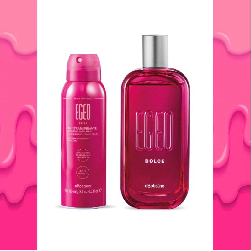 O Boticario Combo Egeo Dolce Desodorante Colonia 90ml + desodorante ...