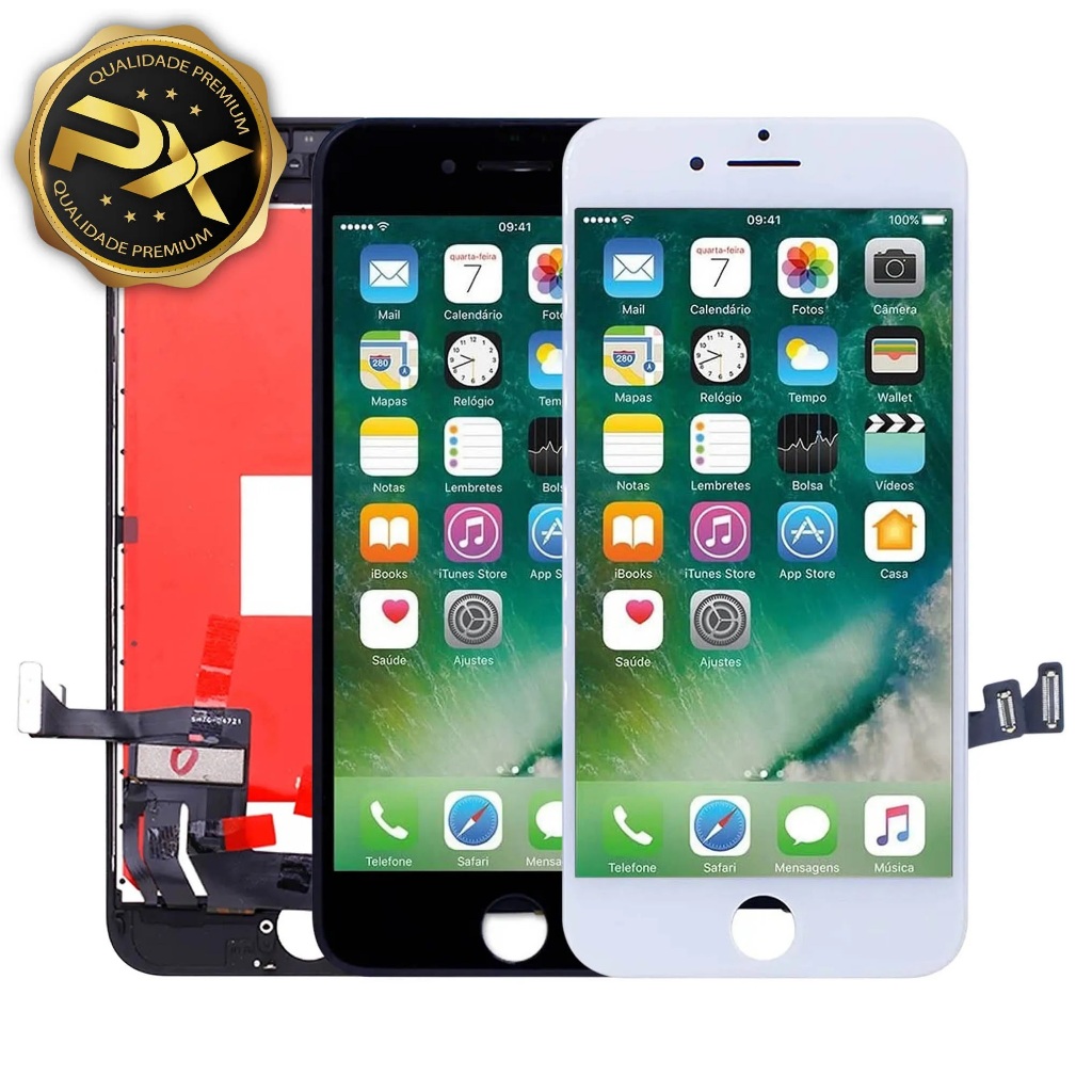 Tela Display Iphone 7 Frontal LCD Touch Iphone 7 Plus Linha Premium | Shopee Brasil