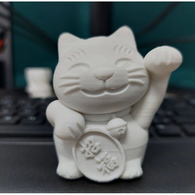 Gatinho da Sorte Maneki-Neko em PLA | Shopee Brasil