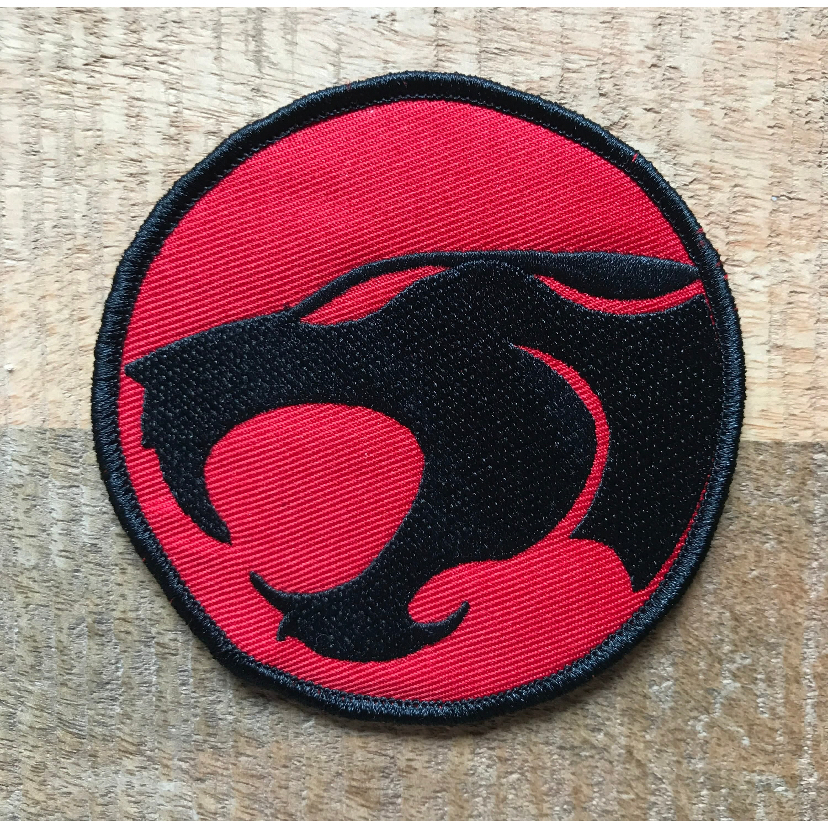 Patch Bordado Termocolante Thundercats Tamanho 9cm x 9cm | Shopee Brasil