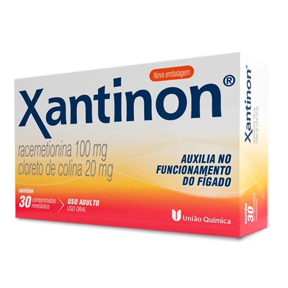 Xantinon comprimidos c/30 ressaca azia | Shopee Brasil