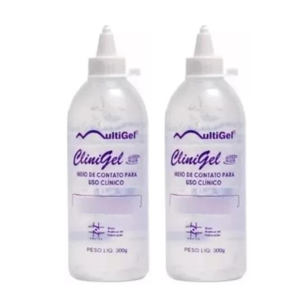 Gel Clínico Condutor - Clinigel 300g (2unid de 300g) | Shopee Brasil