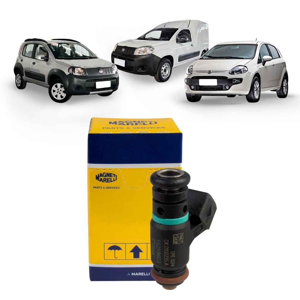 Bico Injetor Novo Uno Palio 1.4 Flex Ipe024 Original Marelli - Faz a Boa!