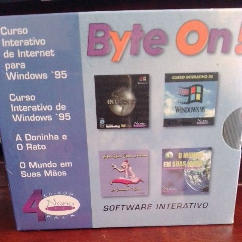 CD ROM software interativo windows 95 | Shopee Brasil