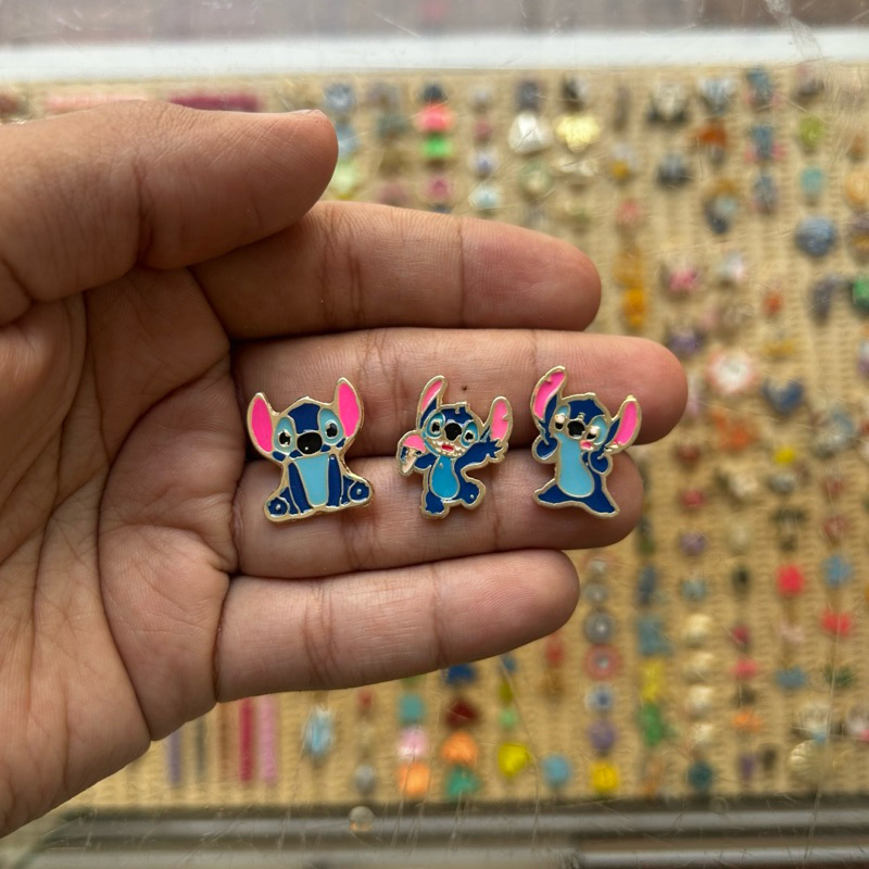 Piercing Pingente Para Chinelos Stitch (unidade) | Shopee Brasil