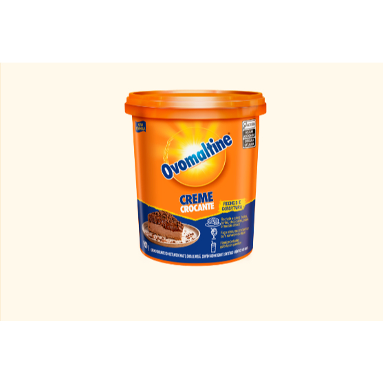 Pote Recheio E Cobertura Creme Crocante Ovomaltine 900g (cada) | Shopee Brasil