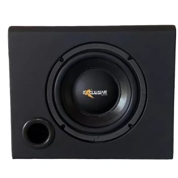 Caixa De Som Amplificada Subwoofer 8 Polegadas Trapézio 200w | Shopee Brasil