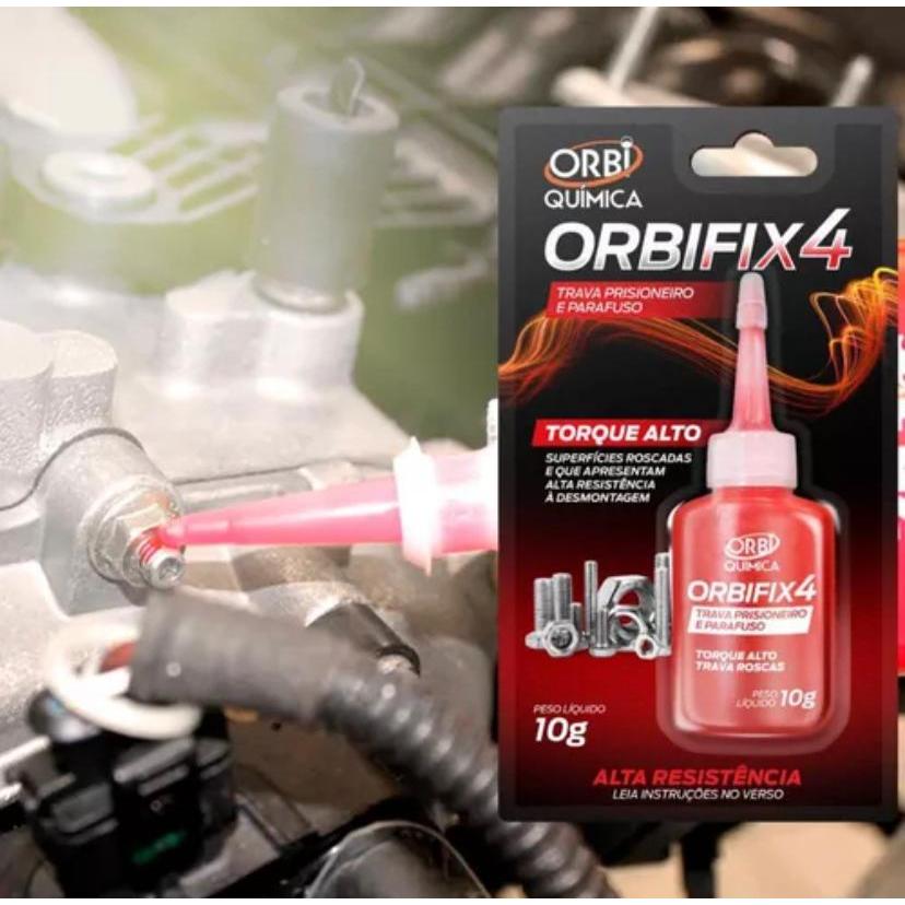 ORBIFIX-4 TRAVA ROSCA TORQ ALTO VERMELHO 10G | Shopee Brasil