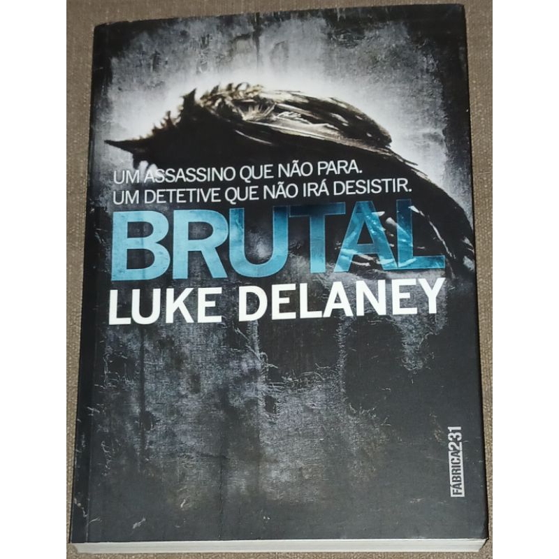 livro brutal Luke Delaney ref 2347 | Shopee Brasil
