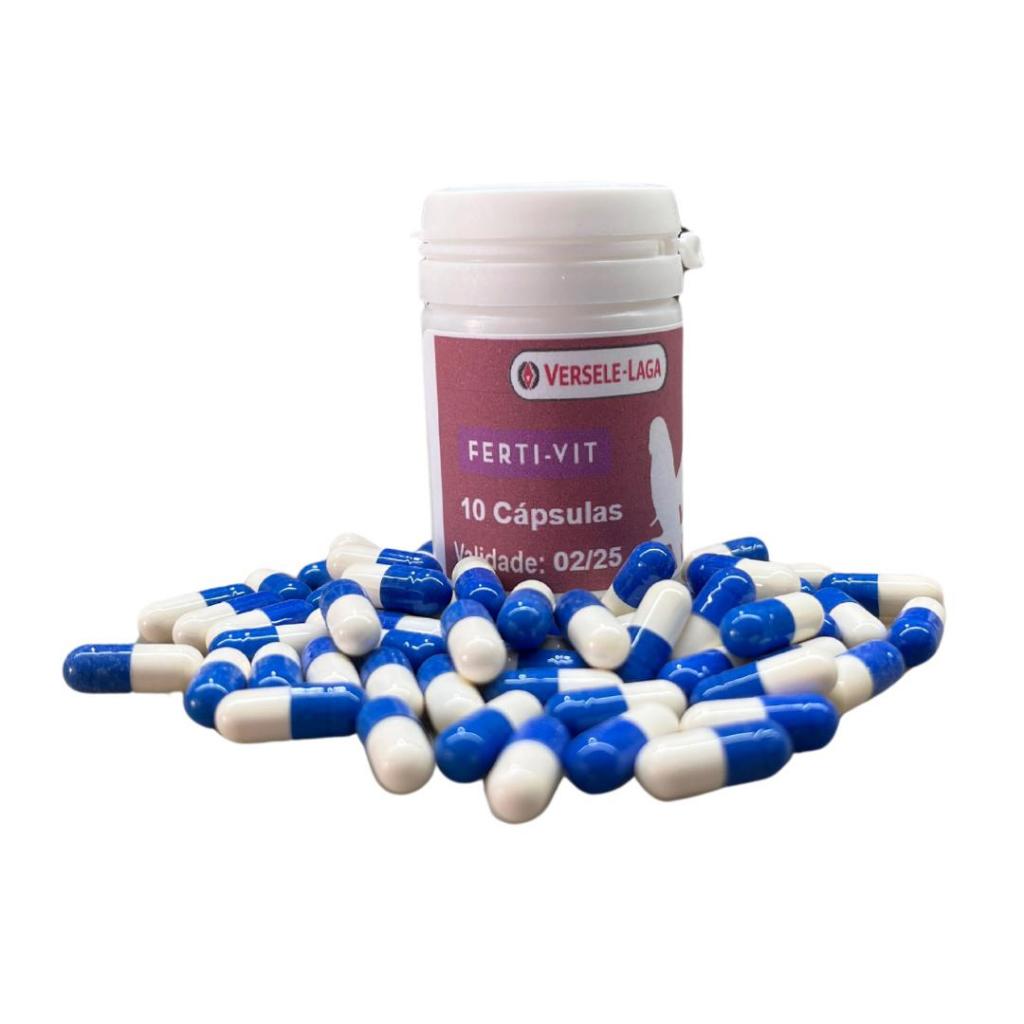 Ferti-Vit 10 Cápsulas Versele-Laga | Shopee Brasil