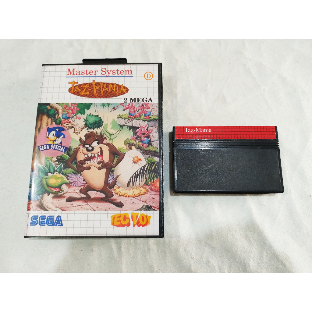 Taz Mania Taz-mania - Master System | Shopee Brasil