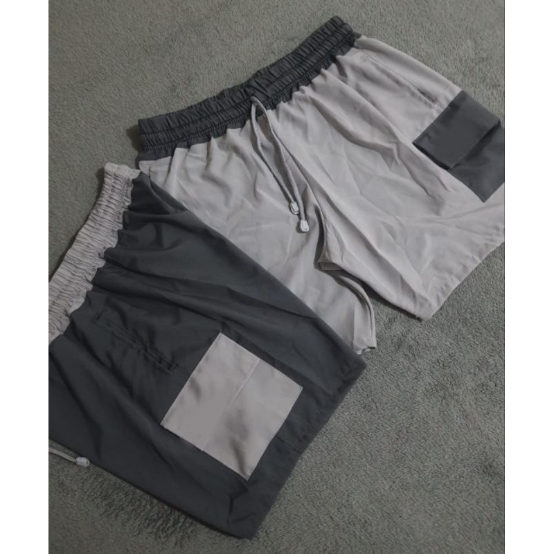 Short Elastano Masculino/Cargo 3 Bolso /Curtinho/Dry-fit/academia ...