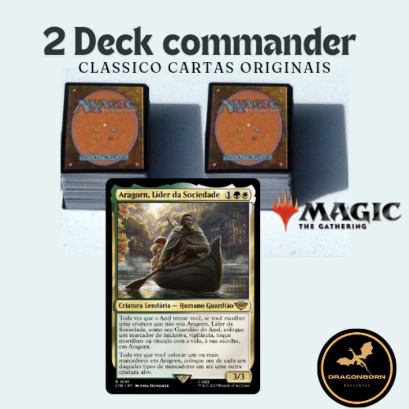 Deck commander Magic the Gathering Original | Shopee Brasil
