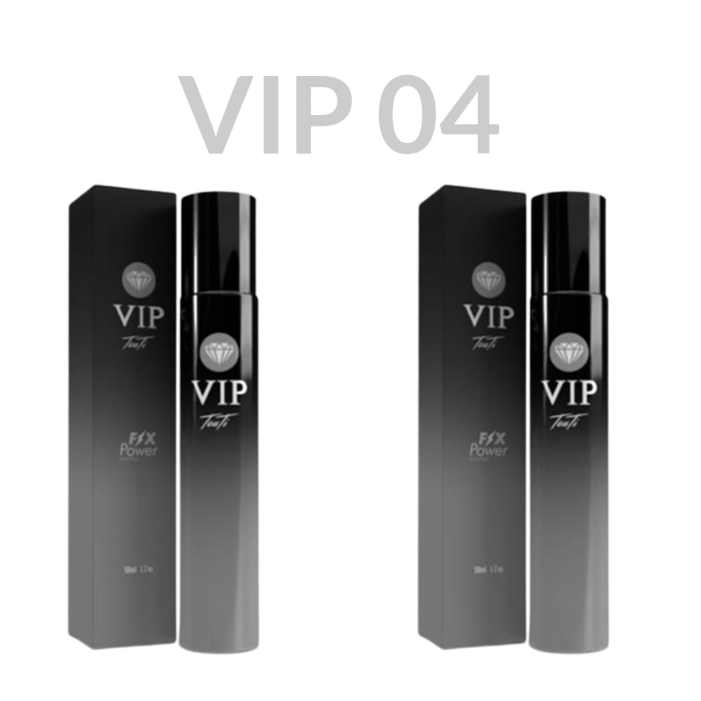 Kit com 2 Perfumes Touti VIP 04 Silver Scent | Shopee Brasil