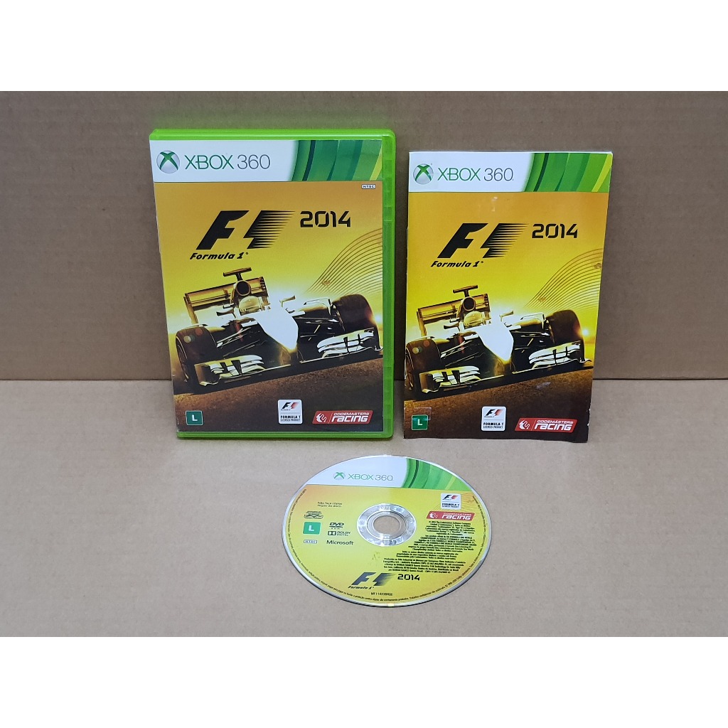 F1 2014 - Xbox 360 Original | Shopee Brasil