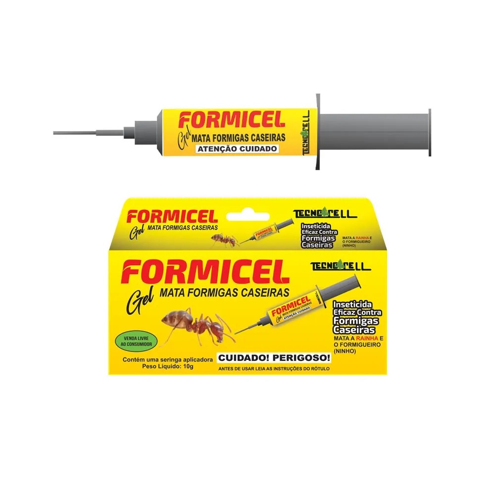 Formicida Gel Formicel Tecnocell 10 gr | Shopee Brasil