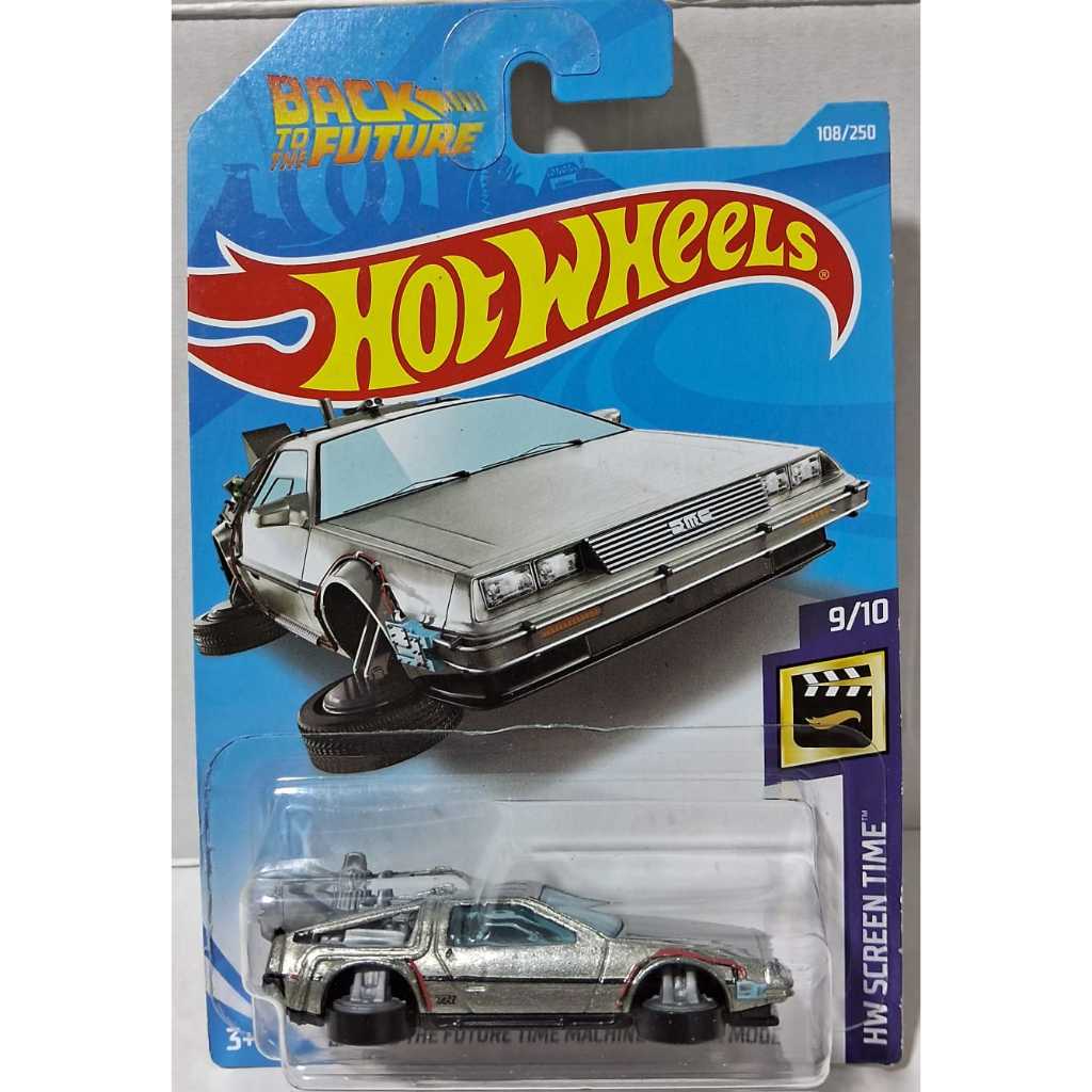 Hot Wheels Back To The Future Time Machine - Hover Mode Super Tresure ...