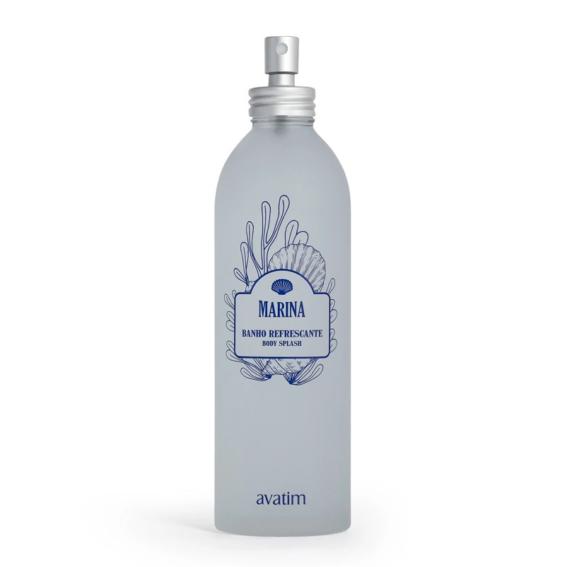 Banho Refrescante / Body Splash Marina 300ml Dia Dia Avatim (Perfume ...