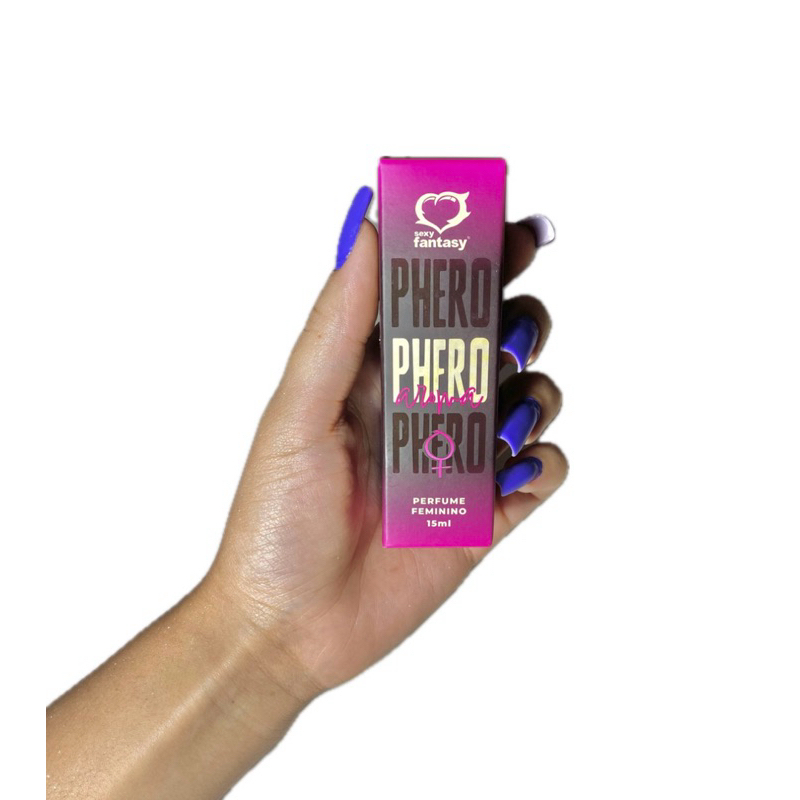 Perfume Phero Feminino Com Feromônios Sexy Fantasy | Shopee Brasil