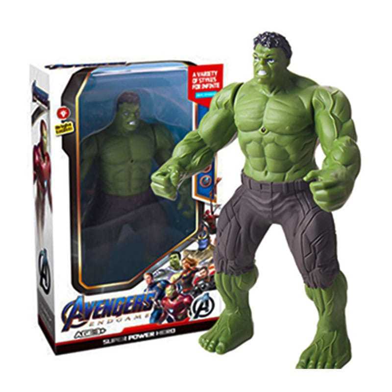 Boneco Hulk Vingadores Articulado Cm Luz action figure Capitão América ...