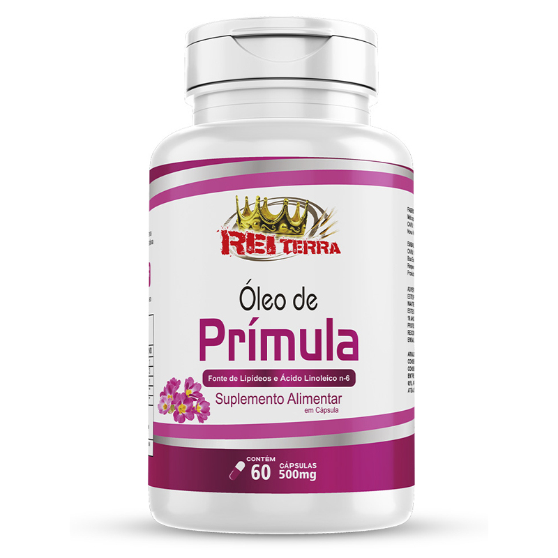 Óleo de Primula 60 Cápsulas 500mg - Rei terra | Shopee Brasil