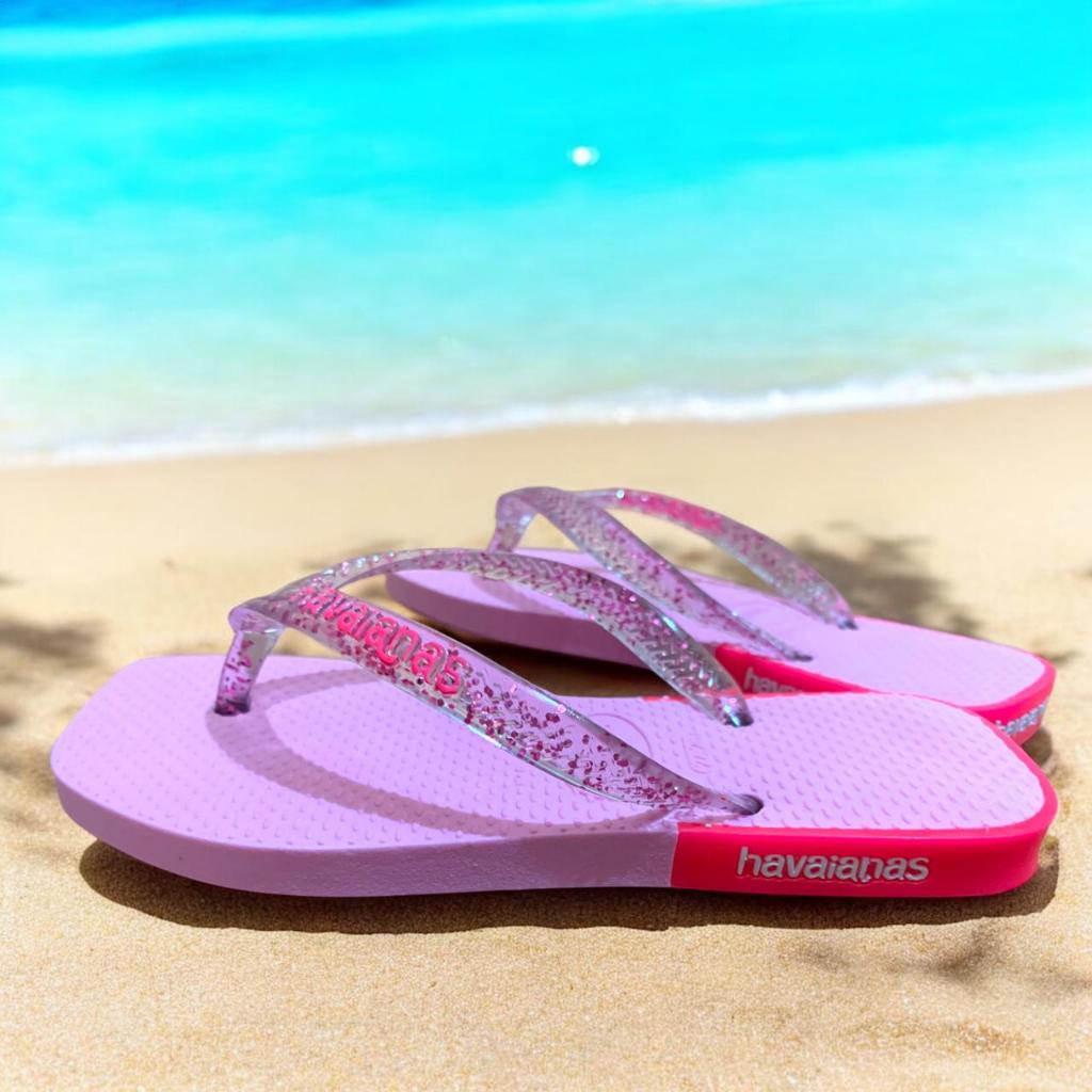 Chinelo infantil menina chinelo de dedo feminino ( tamanho 25/26 a 31/ ...