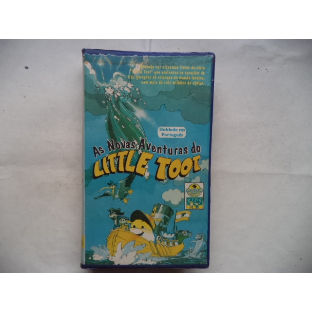 Fita Vhs As Novas Aventuras do Little Toot Original infantil Dublado america video | Shopee Brasil