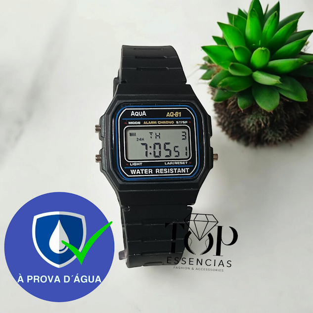 "Relógio Aqua : original masculino e feminino Perfeito para Todas as ...