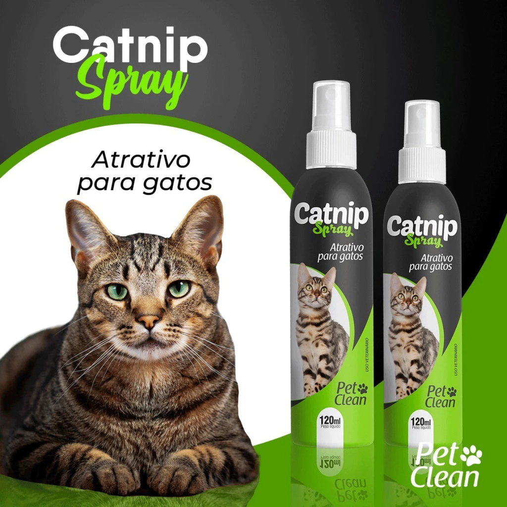 Spray Catnip Erva do Gato Atrativa 120ml | Shopee Brasil