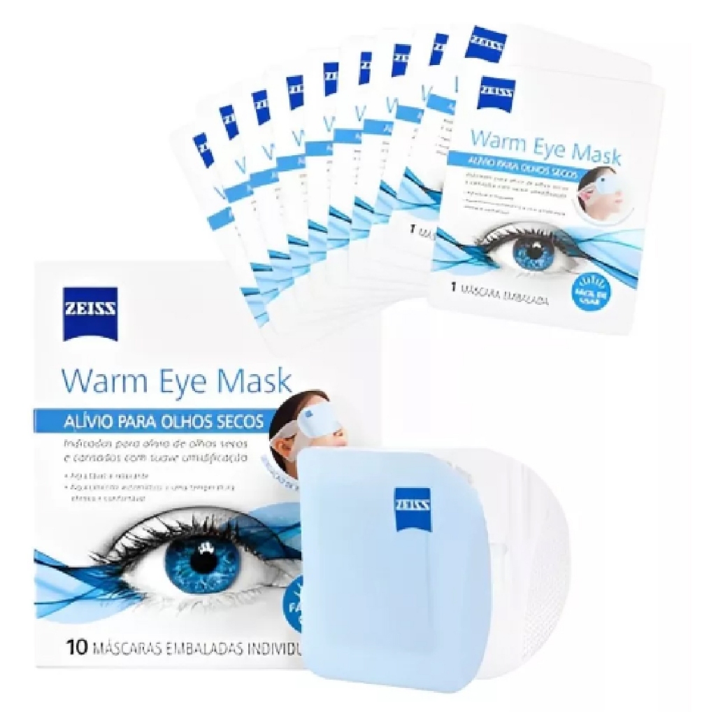 Zeiss Warm Eye Mask Com 10 Unidades | Shopee Brasil