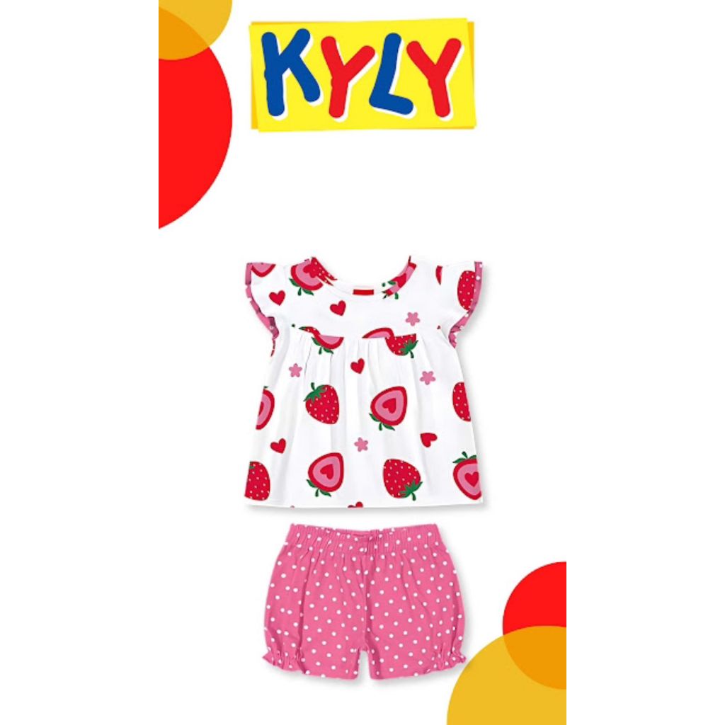 Conjunto Infantil Bebe Menina Kyly | Shopee Brasil