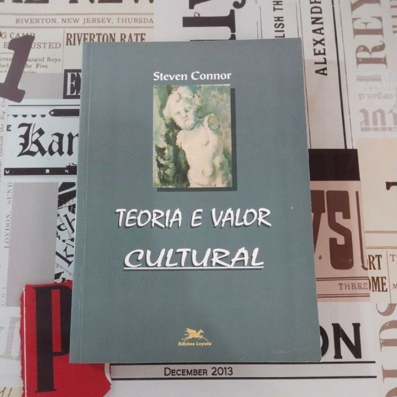 Teoria e Valor Cultural - Steven Connor | Shopee Brasil