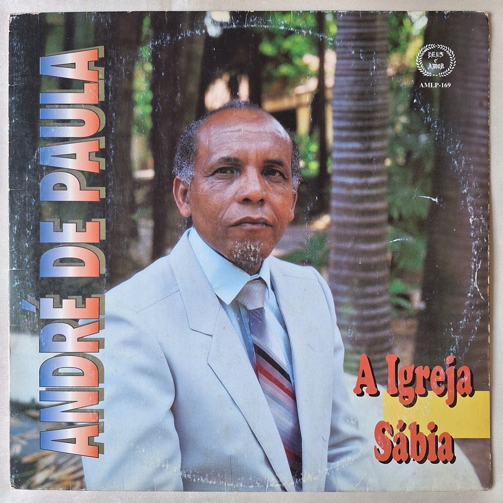 DISCO DE VINIL LP - ANDRE DE PAULA – A IGREJA SÁBIA | Shopee Brasil