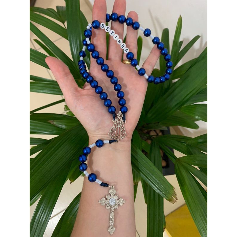 Terço Religioso personalizado | Shopee Brasil