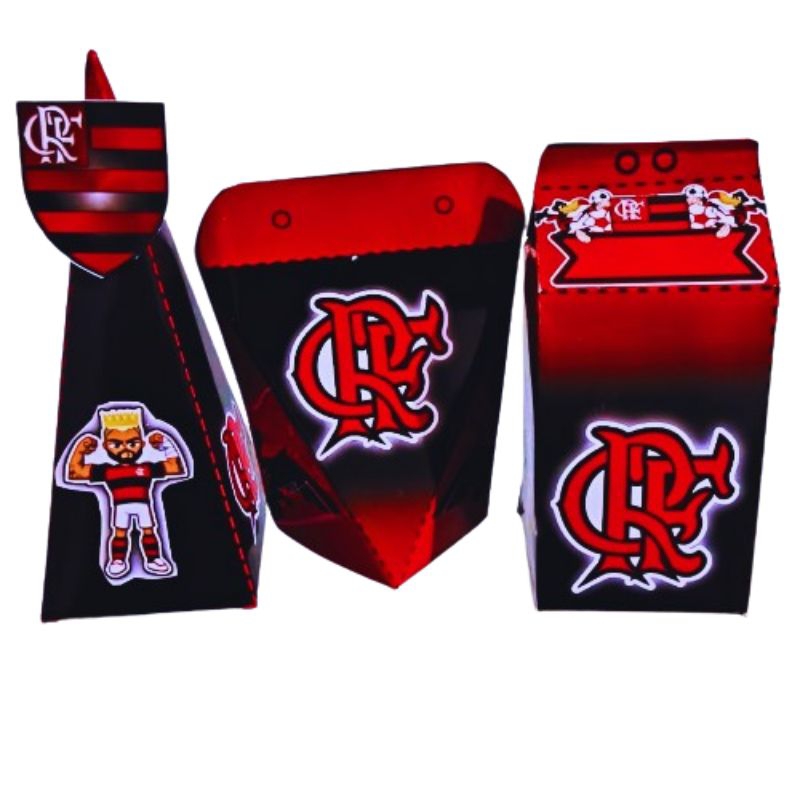 kit Mini caixinhas personalizadas flamengo | Shopee Brasil