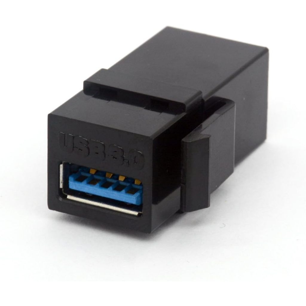Keystone USB 3.0, USB, acoplador de interface de cabo, extensão de ...