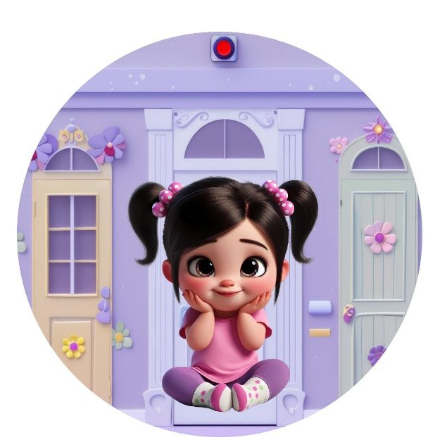 Painel Redondo Sublimado Festa Tema: Boo Monstros S.A | Shopee Brasil